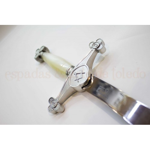 ESPADA MASONICA FLAMIGERA (PLATA)