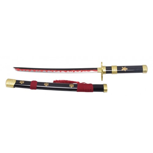 MINI KATANA ENMA ZORO NEGRA ONE PIECE
